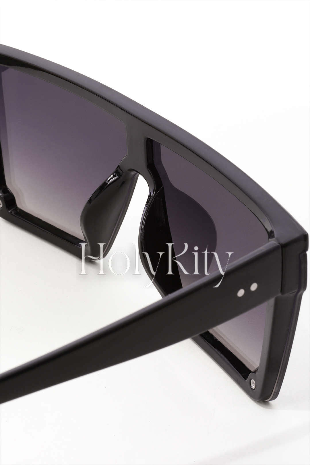 Oversized Square Flat Top Sunglasses