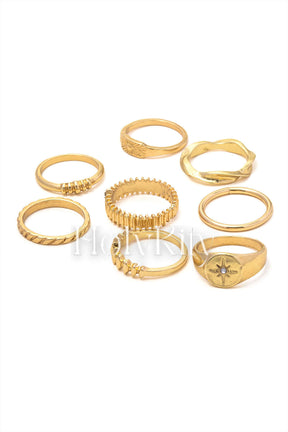 Set of 10 Pc Rings